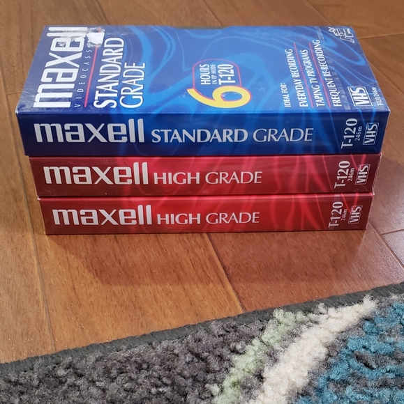 Maxwell | Other | Nwt Maxwell Vhs Tapes | Poshmark